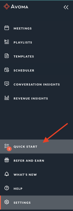 The Avoma Quick Start Guide